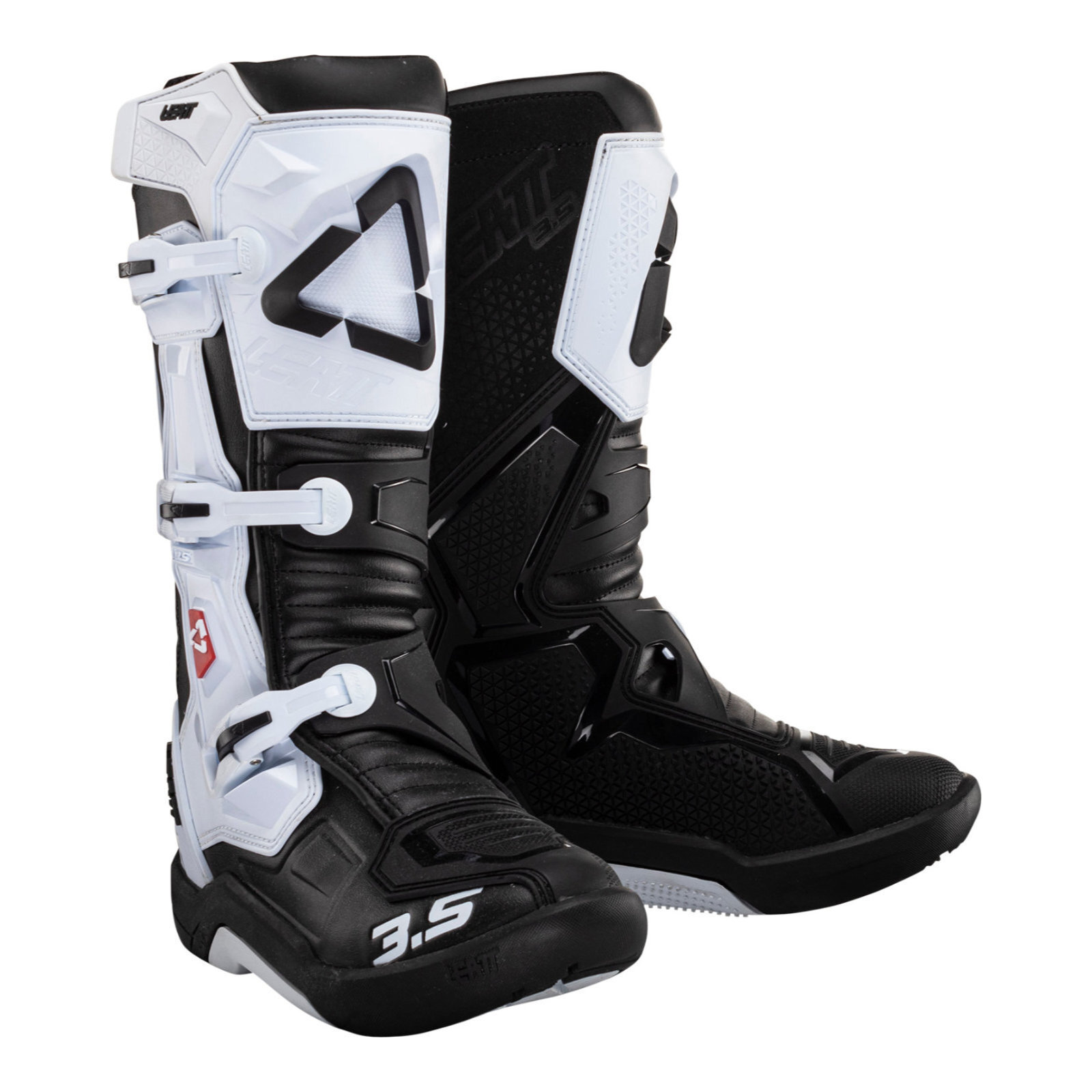 Leatt 3.5 MX Moto Whites Boots